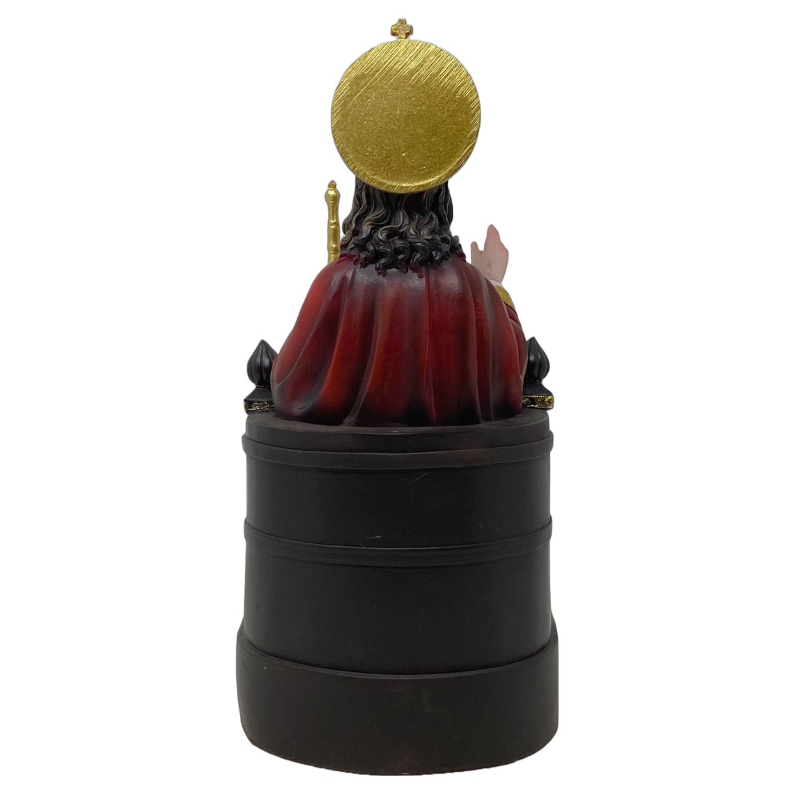 Cristo Rey En El Trono 12" Religious Figurine Christ the King on Throne ...