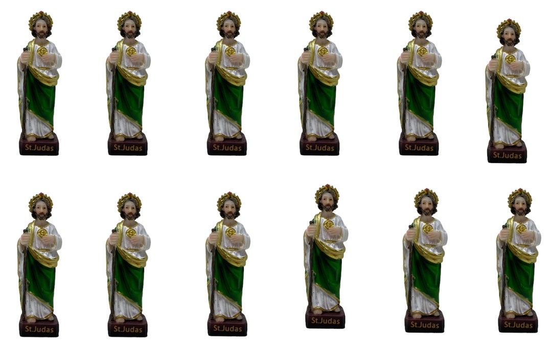Mini San Judas 3" Set of 12 Pcs Saint Jude Thaddeus , New - Etsy