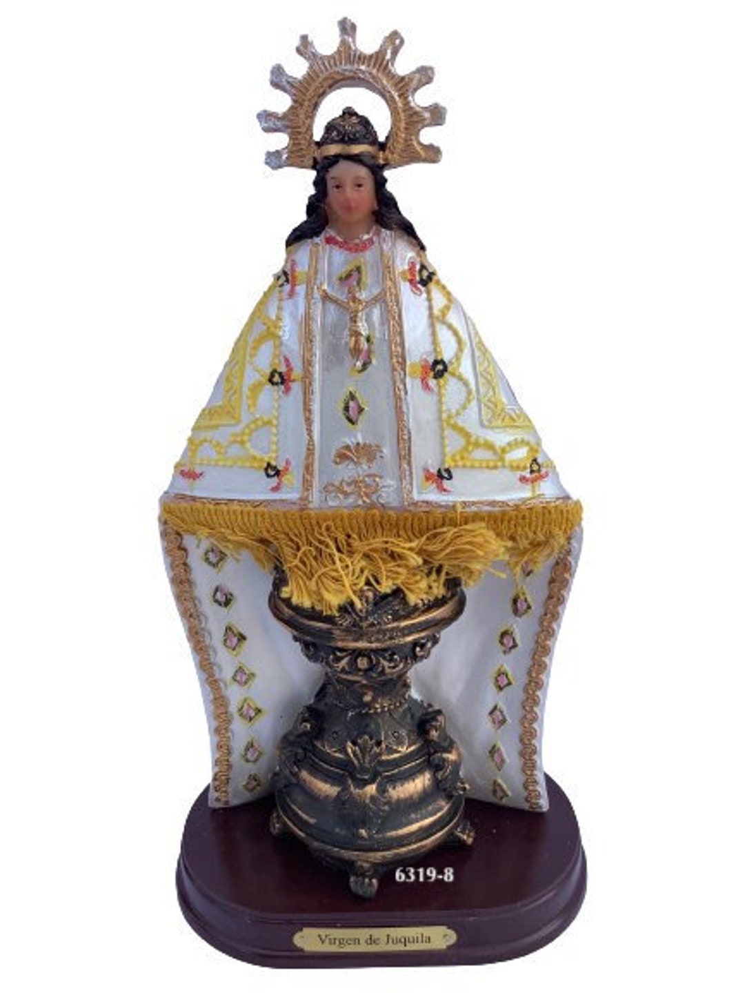 Nuestra Señora De Juquila 8" Virgen De Juquila Religious Figure , New ...