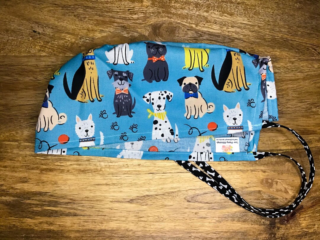 Puppy Dog Scrub Cap - Etsy