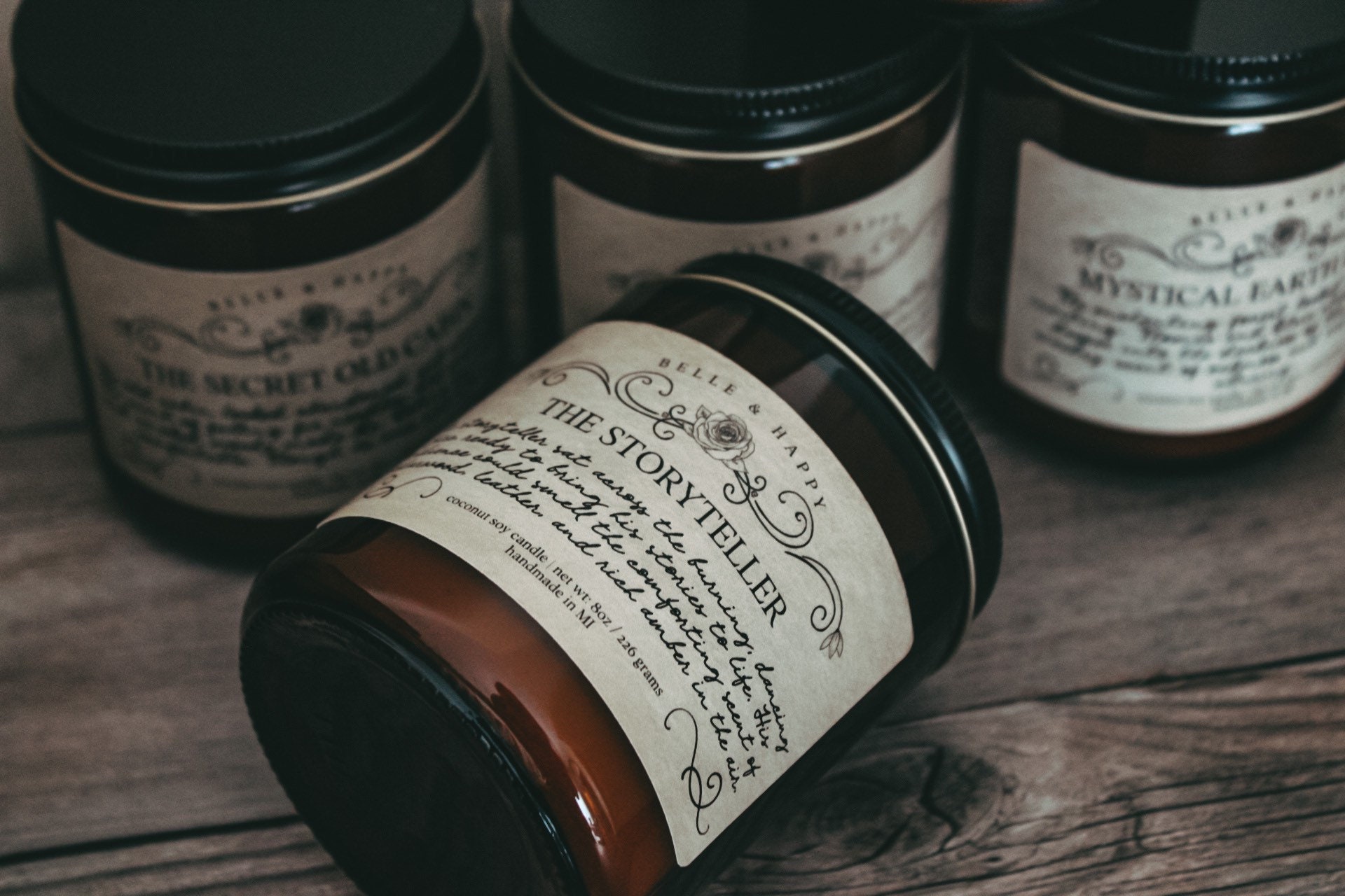 The Storyteller Candle Bookish Candles Book Inspired Candles - Etsy