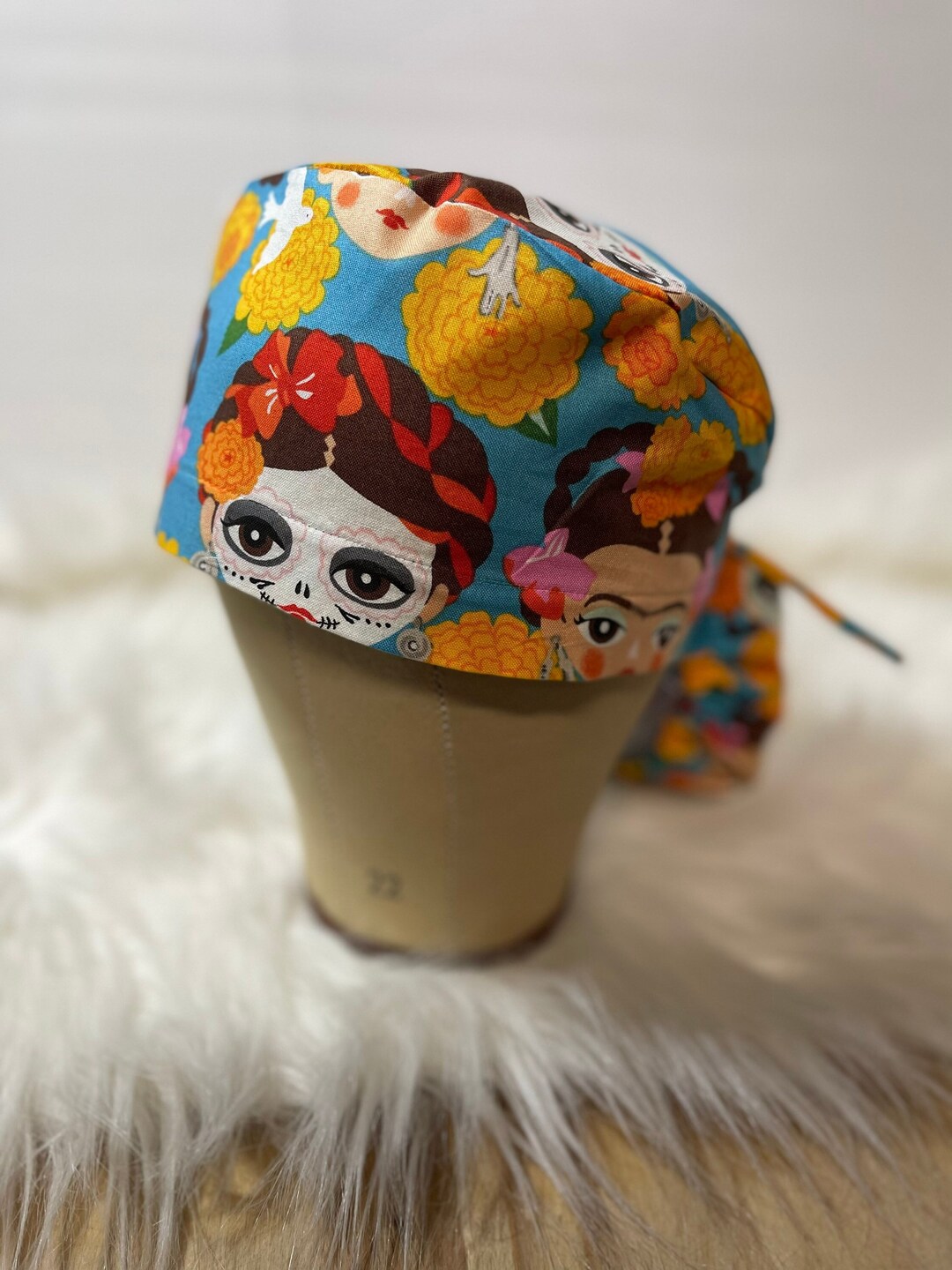 Frida Kahlo Scrub Cap:enamorate De Ti, De La Vida Y Luego De Quien Tu ...
