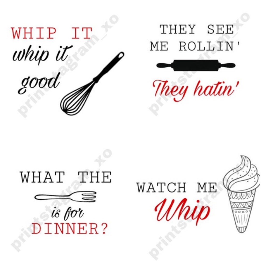Set of 4 Funny Kitchen Prints - Etsy
