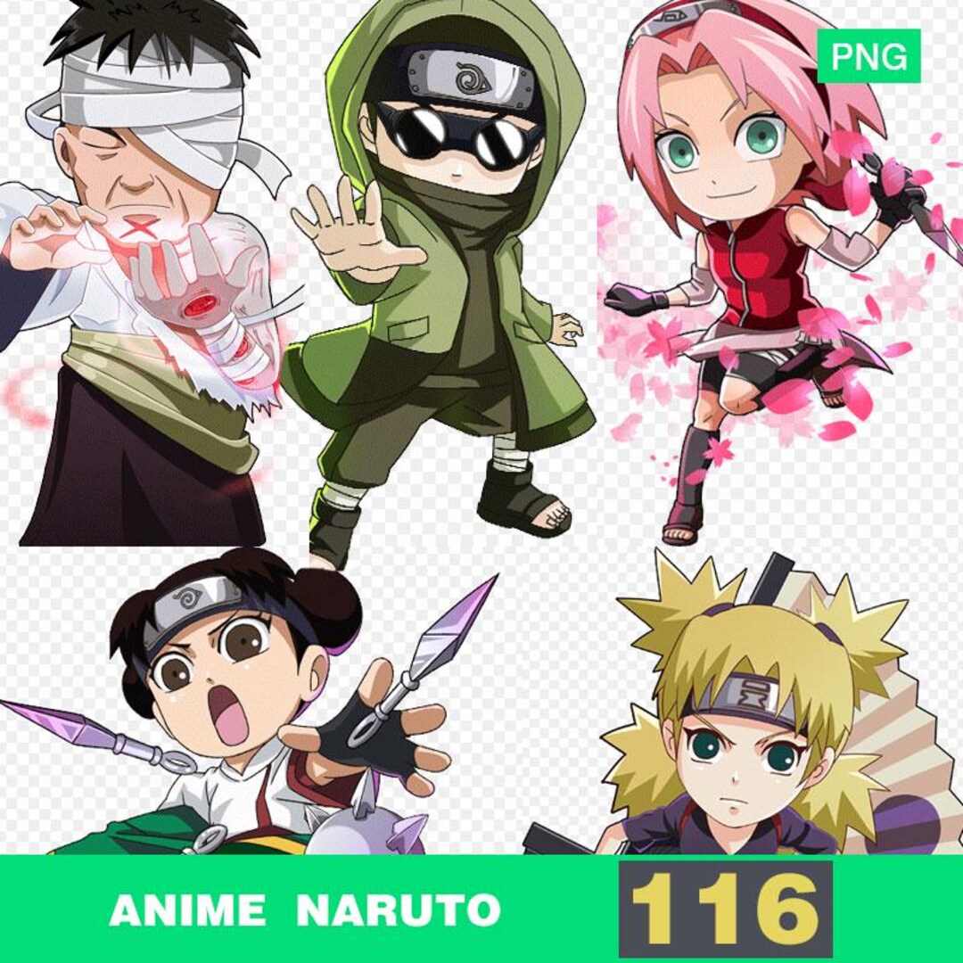 116 Naruto Collection: High-quality PNG Images for Commercial Use - Etsy