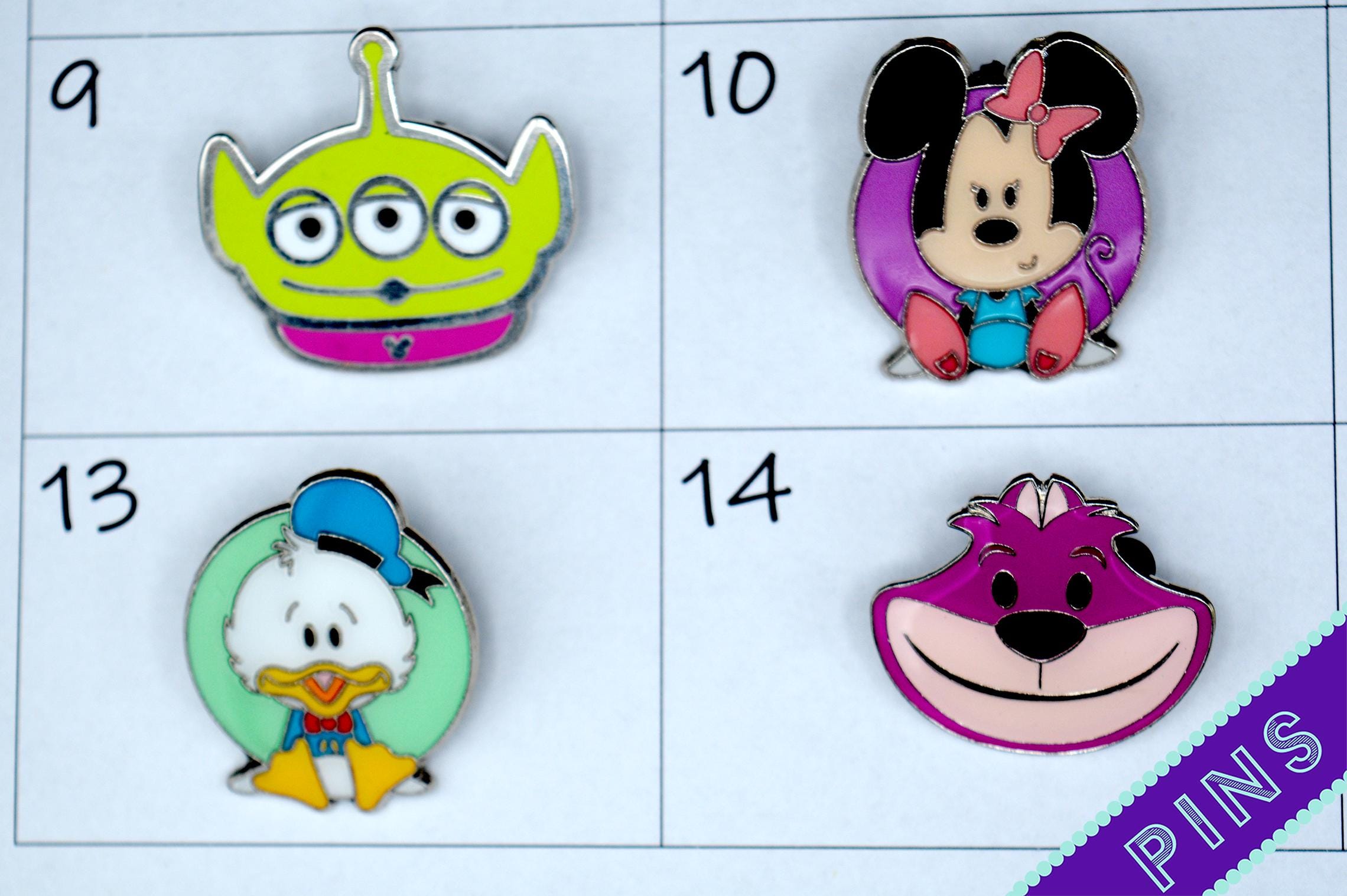 Disney Enamel Pins | Mickey | Minnie | Cats | Ursula | Nemo | Simba ...