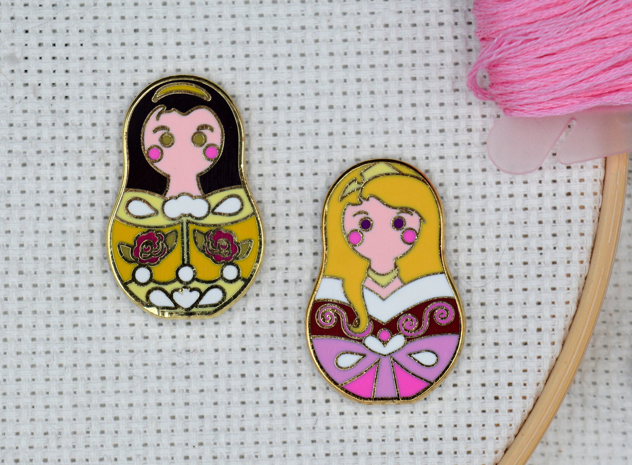 Disney Stacking Dolls Needle Minders Princess Ariel | Etsy