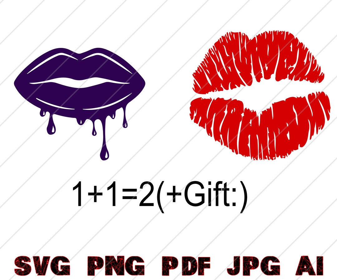 Goteo de labios svg, Lips svg archivos para cricut,Boca Svg, Archivo ...