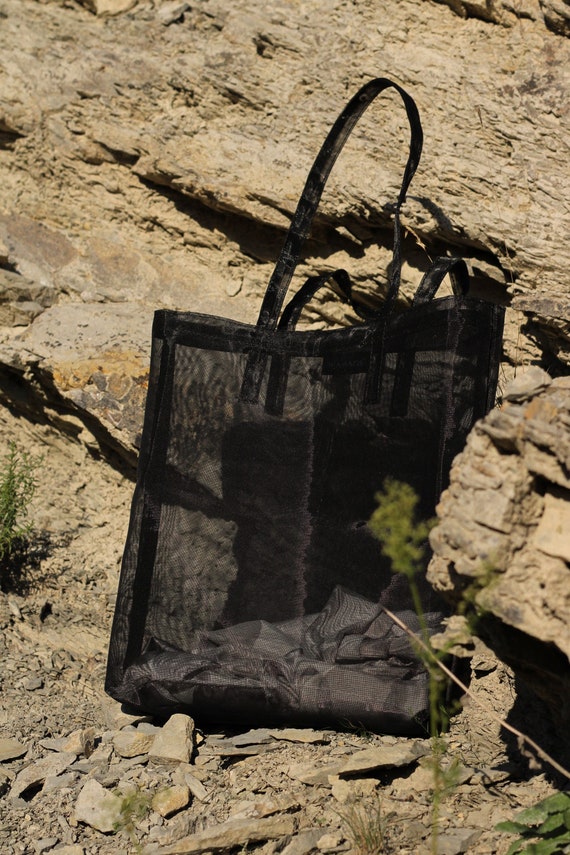 Transparent Tote Bag See Trough Summer Bag Beach Pool Tote - Etsy