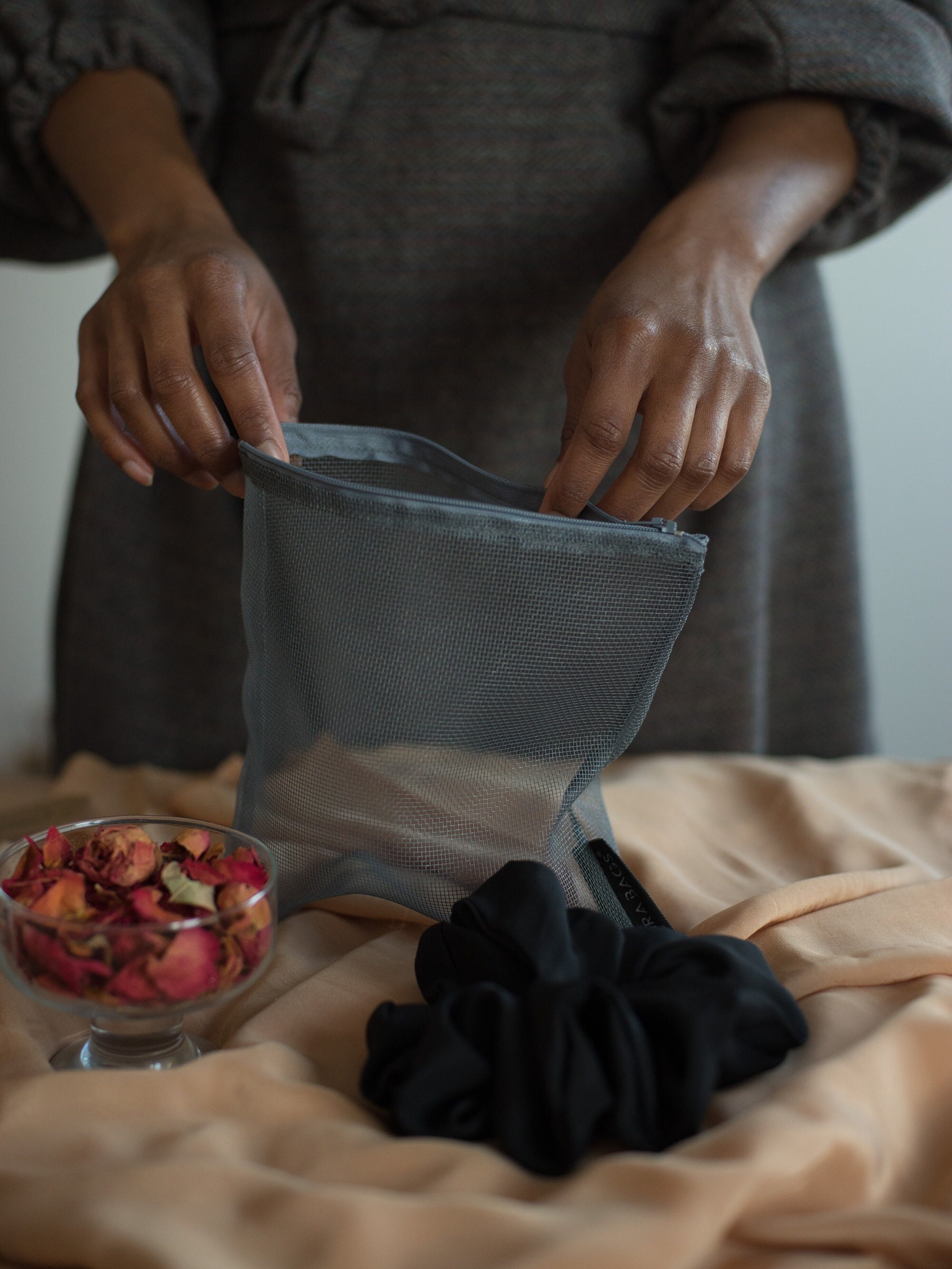 Transparent Cosmetic Bag, Net Make up Bag, Makeup Bag Gift for Her ...