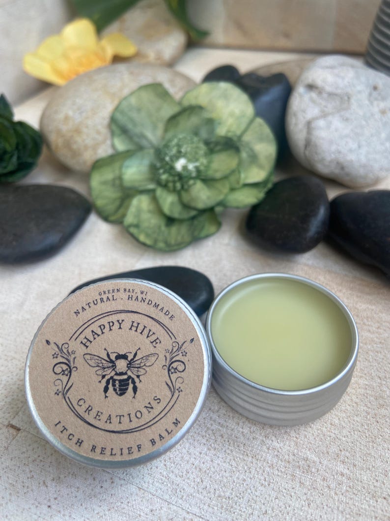 Itch Relief Salve - Natural Soothing - Bug Bites - Skin Irritation ...