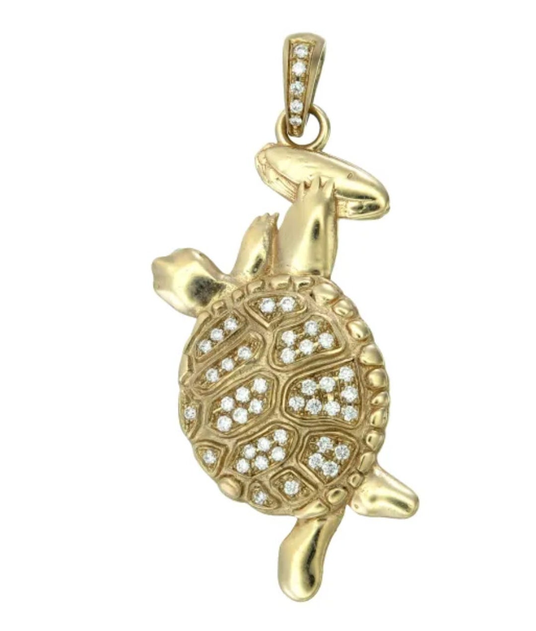 Grateful Dead 14 Karat Gold & Diamond Terrapin Turtle Playing ...