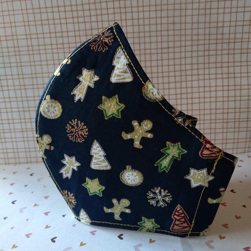 Christmas Mask - Etsy