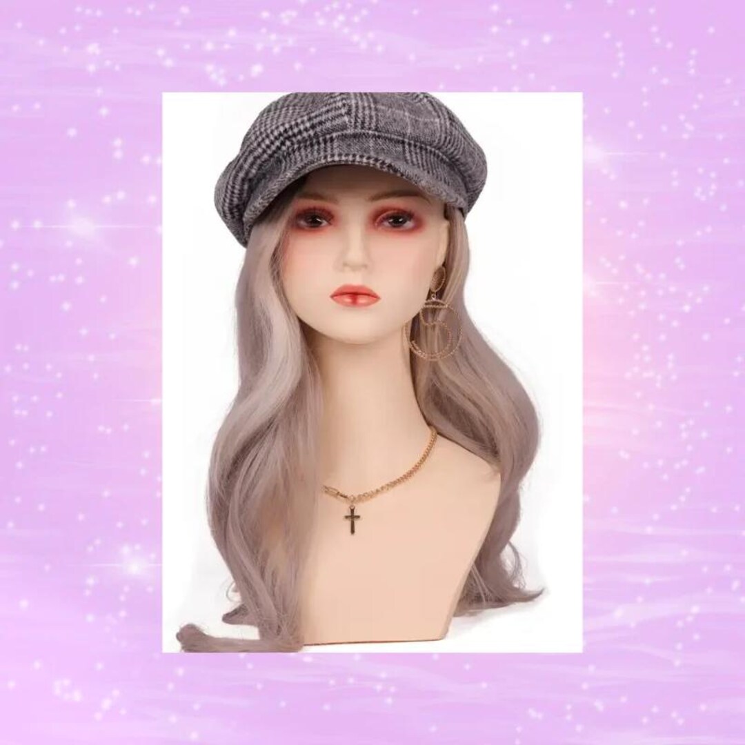 Realistic Freckled Face Female Mannequin Head and Chest Wig Display ...