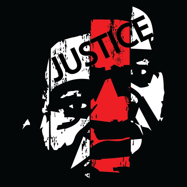 Justice for George Floyd Svg Black Lives Matter SVG I - Etsy