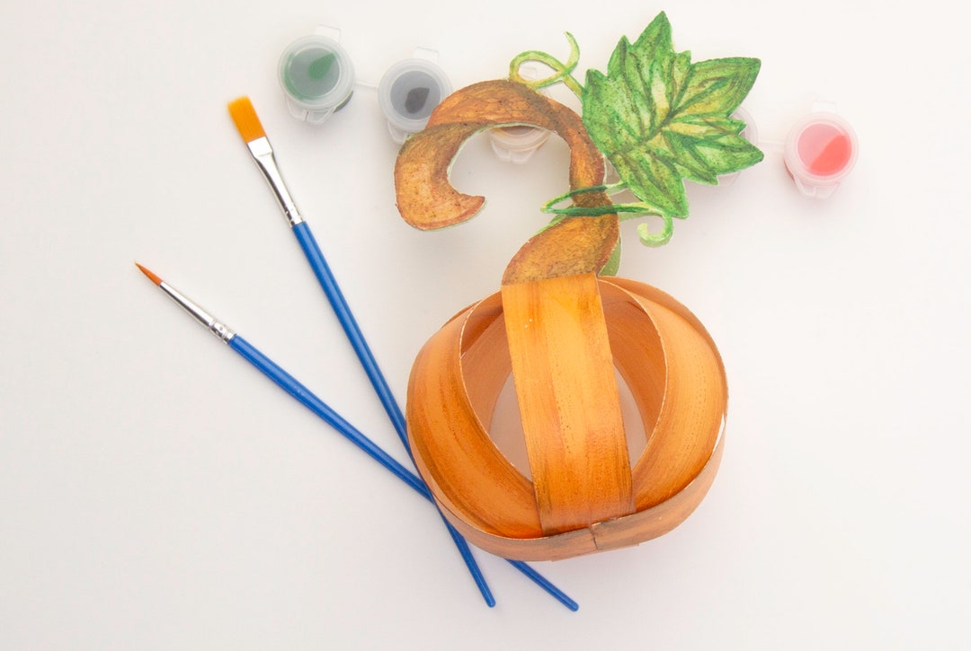 5 DIY Paper Strip Pumpkin Kit, Paper Crafts for Halloween and Fall - Etsy