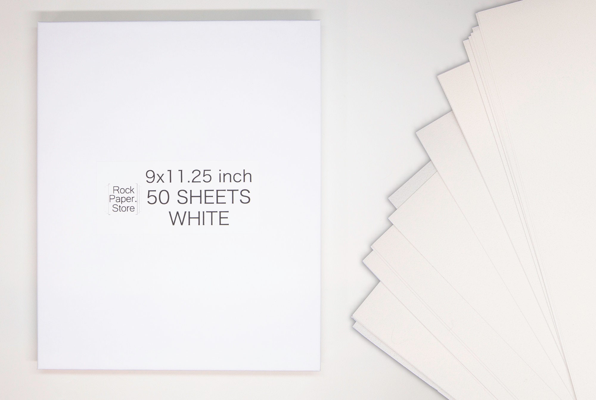 Artist Paper Bundle White Sheets 8.25x11.25 and 1 Pound of Scrap Paper ...