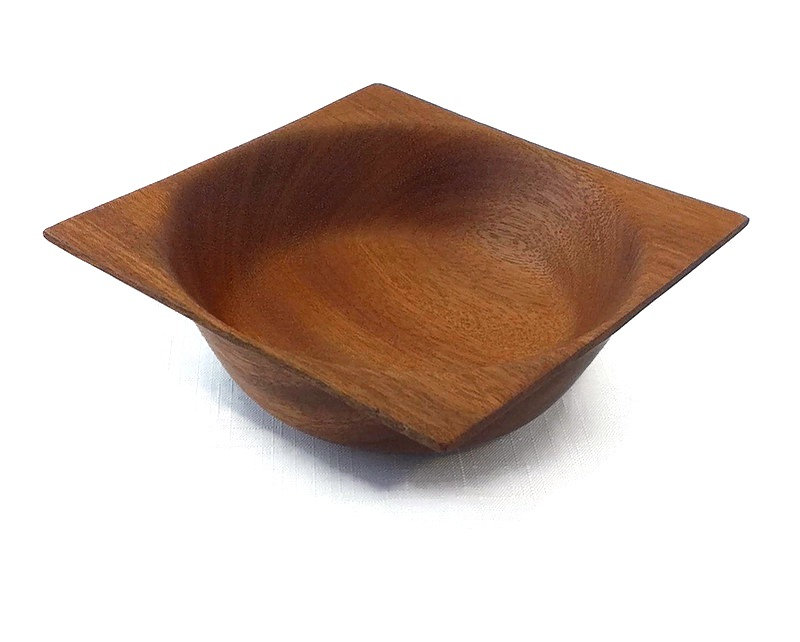 Square Wooden Bowl