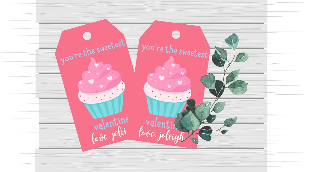 Printable Valentine Card, You're the Sweetest Valentine Card, Printable ...