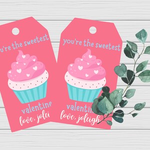 Printable Valentine Card, You're the Sweetest Valentine Card, Printable ...