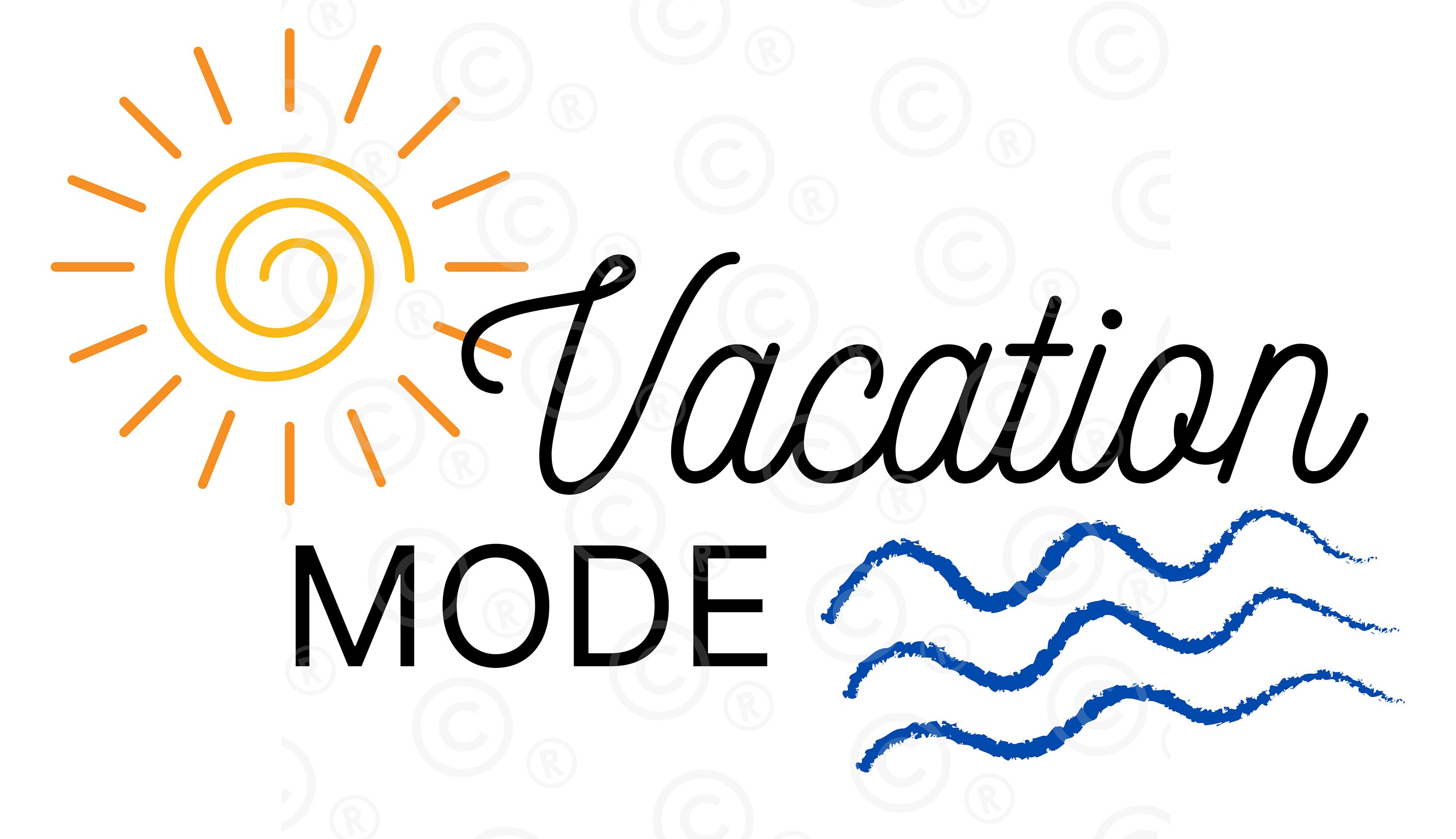 Vacay Mode PNG, Vacation, Beach, Summer, Sublimation PNG, Family ...