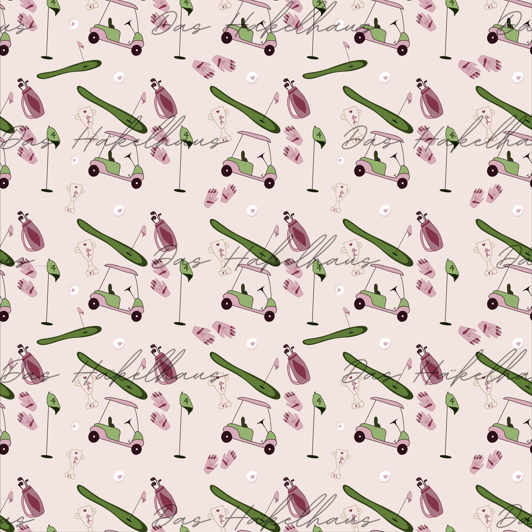 Pink Golf Background - Etsy