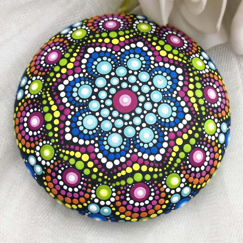 Painted Rocks Mandala - Etsy