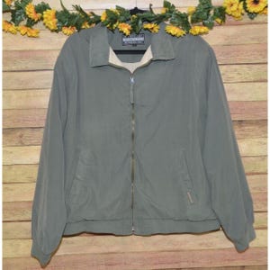 80’s 90’s Vintage Members Only Jacket Olive Green Retro Mens’s Size L ...