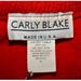 Vintage Carly Blake Ladies XL Christmas Red Sparkly Pullover Sweater ...