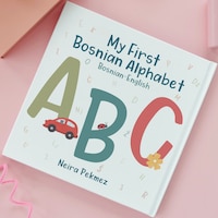 BOSNIAN Alphabet FLASHCARD With Picture, Learning BOSNIAN, Bosnian ...