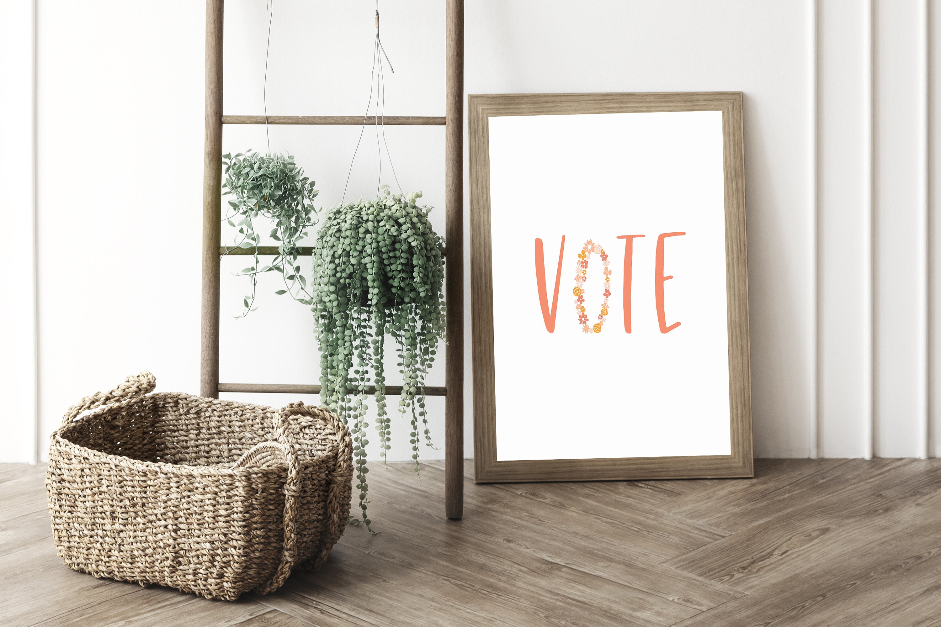 Vote Art Print PRINTABLE Wall Art 2020 Election Gift for Activist ...