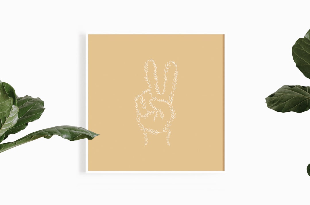 Frieden Zeichen druckbare Kunst Frieden Zeichen Symbol - Etsy.de
