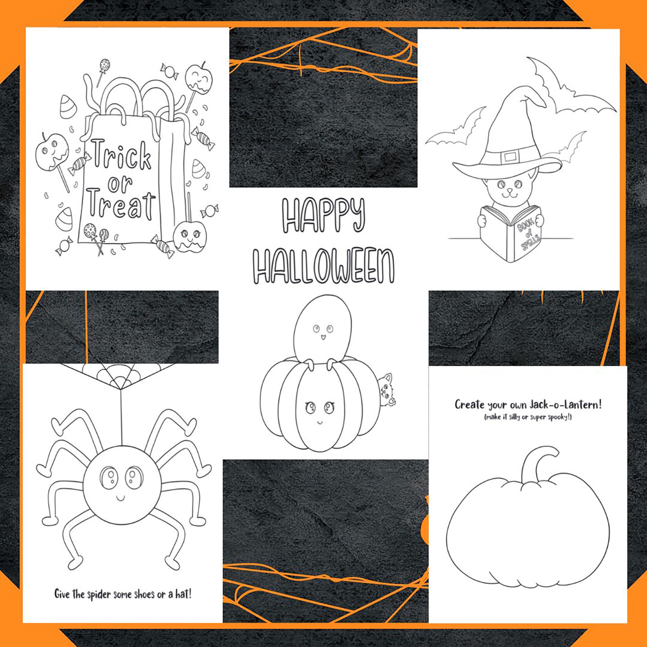 Printable Halloween Coloring Pages for Kids | Interactive Coloring ...