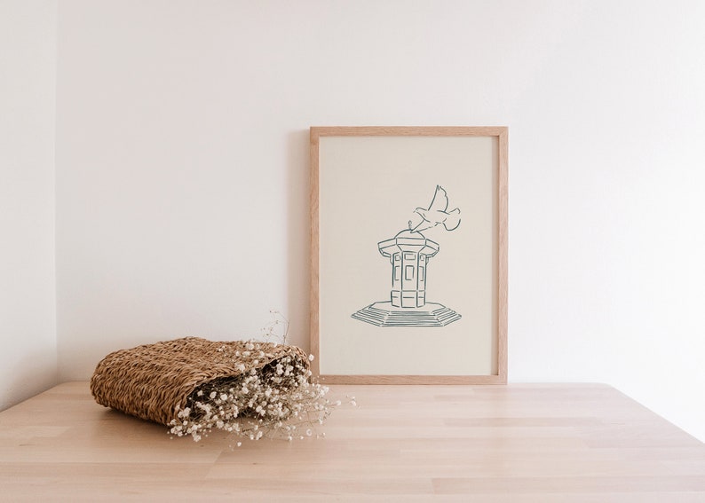 Sebilj Sarajevo Art Print Bascarsija Old Town Wall Art - Etsy