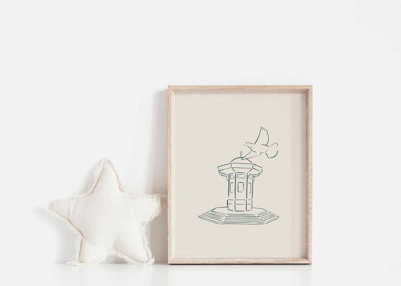 Sebilj Sarajevo Art Print Bascarsija Old Town Wall Art - Etsy