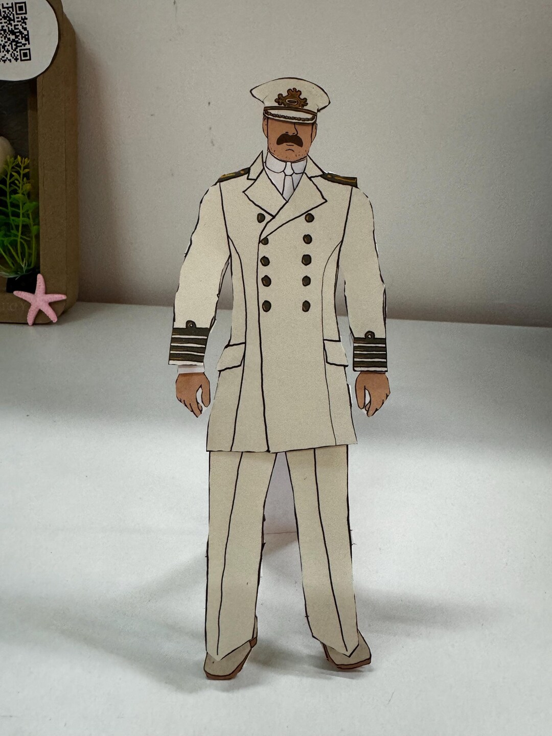 Captain Cal Paper Doll - Etsy