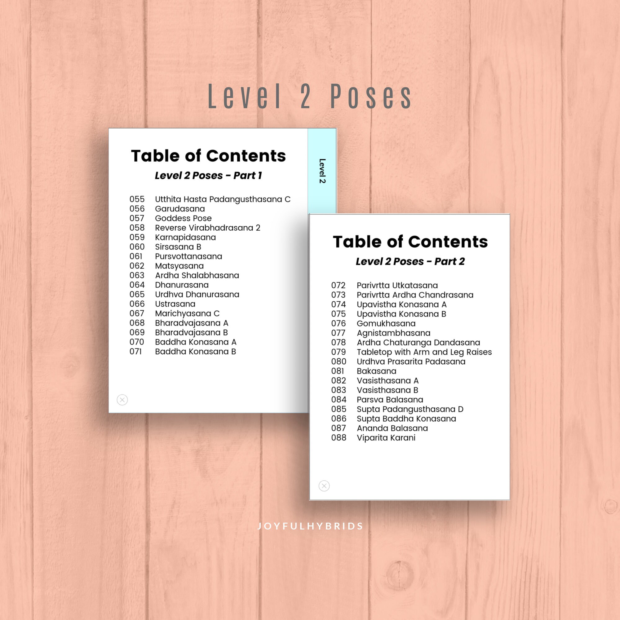 87 Yoga Poses Printable Cards (full Set) • Yoga Teacher Training ...