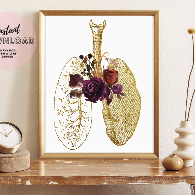 Lungs Art - Etsy