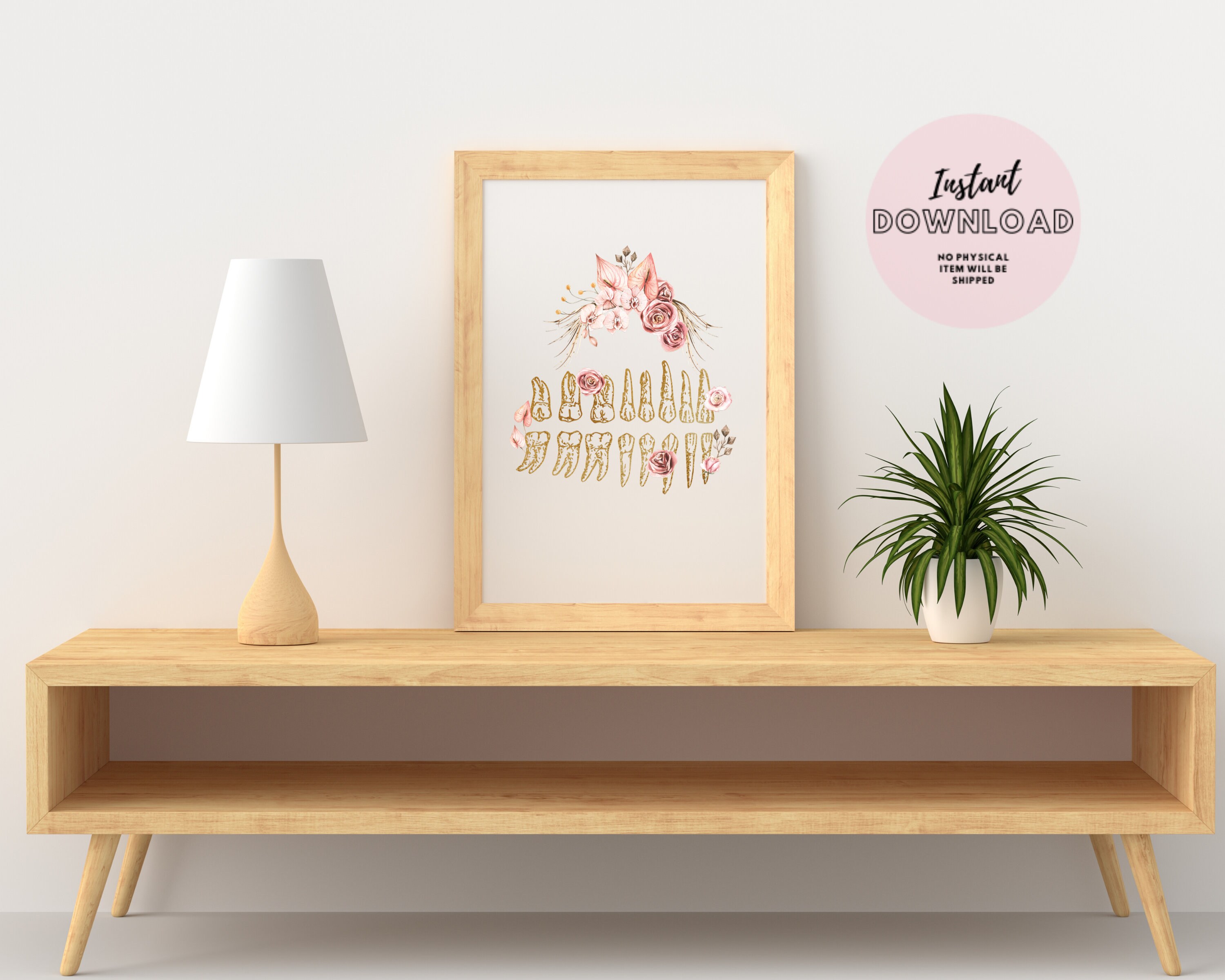 Permanent Teeth Chart Dentist Student Gift Dental Assistant - Etsy