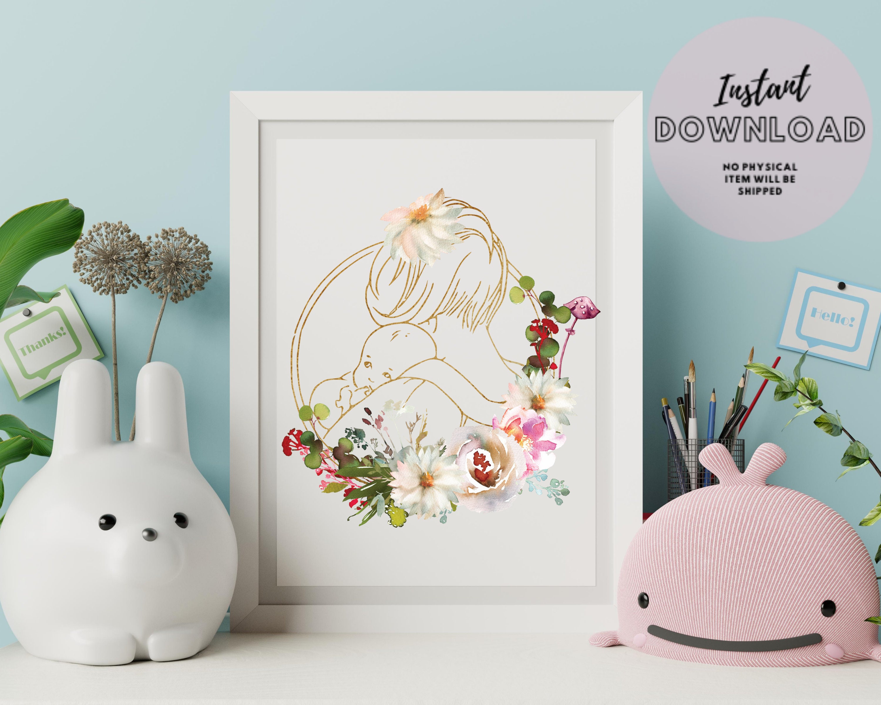 Birthchild Doula Download Print Pediatric Registered Nurse RN | Etsy