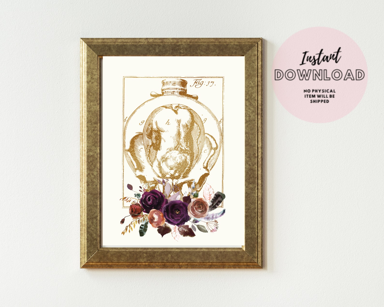 Birth Doula Art Print, OBGYN Poster Childbirth Download Midwife ...