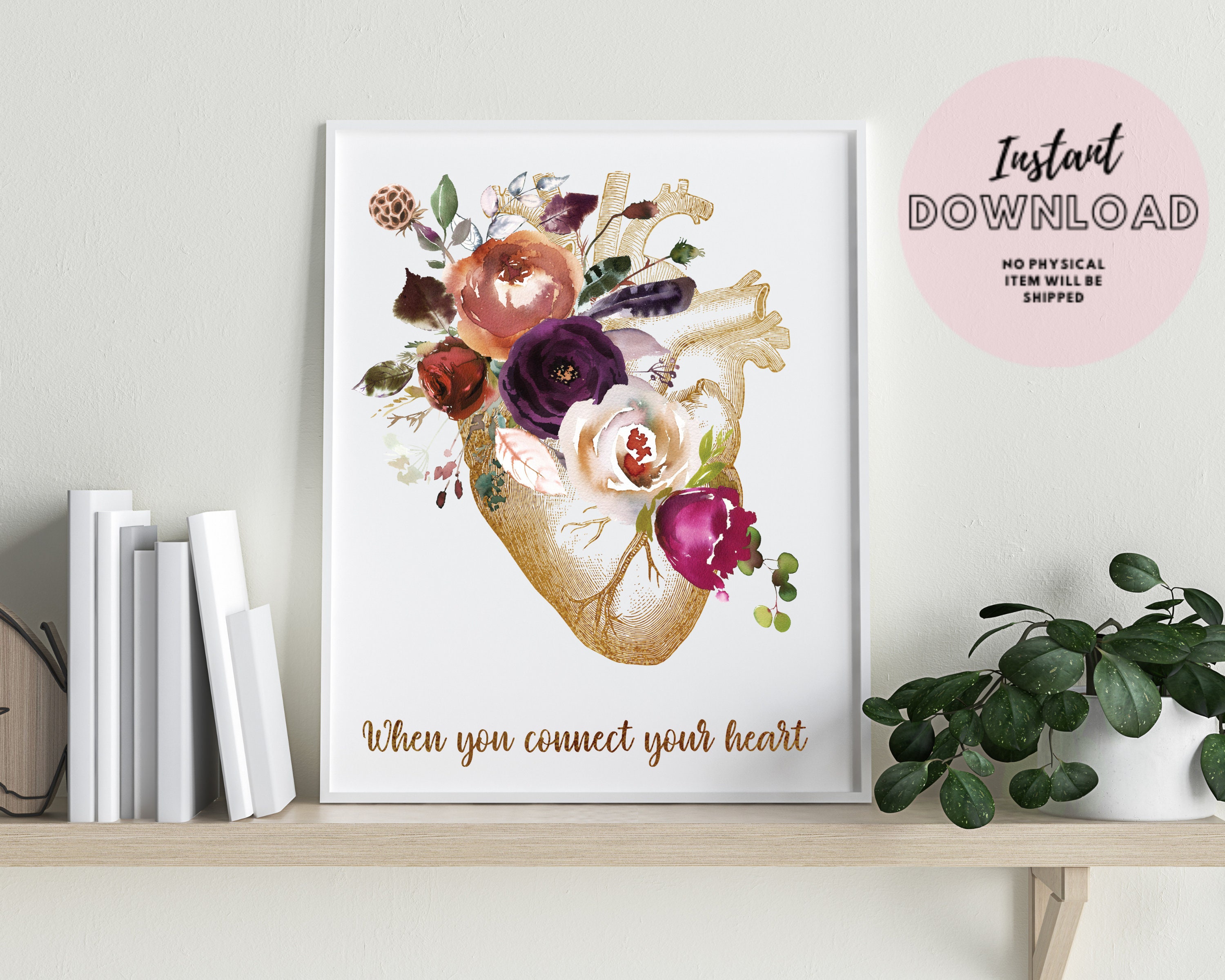 Set of 3 Medical Inspirational Quote Doctor Office Decor Caduceus Wall ...