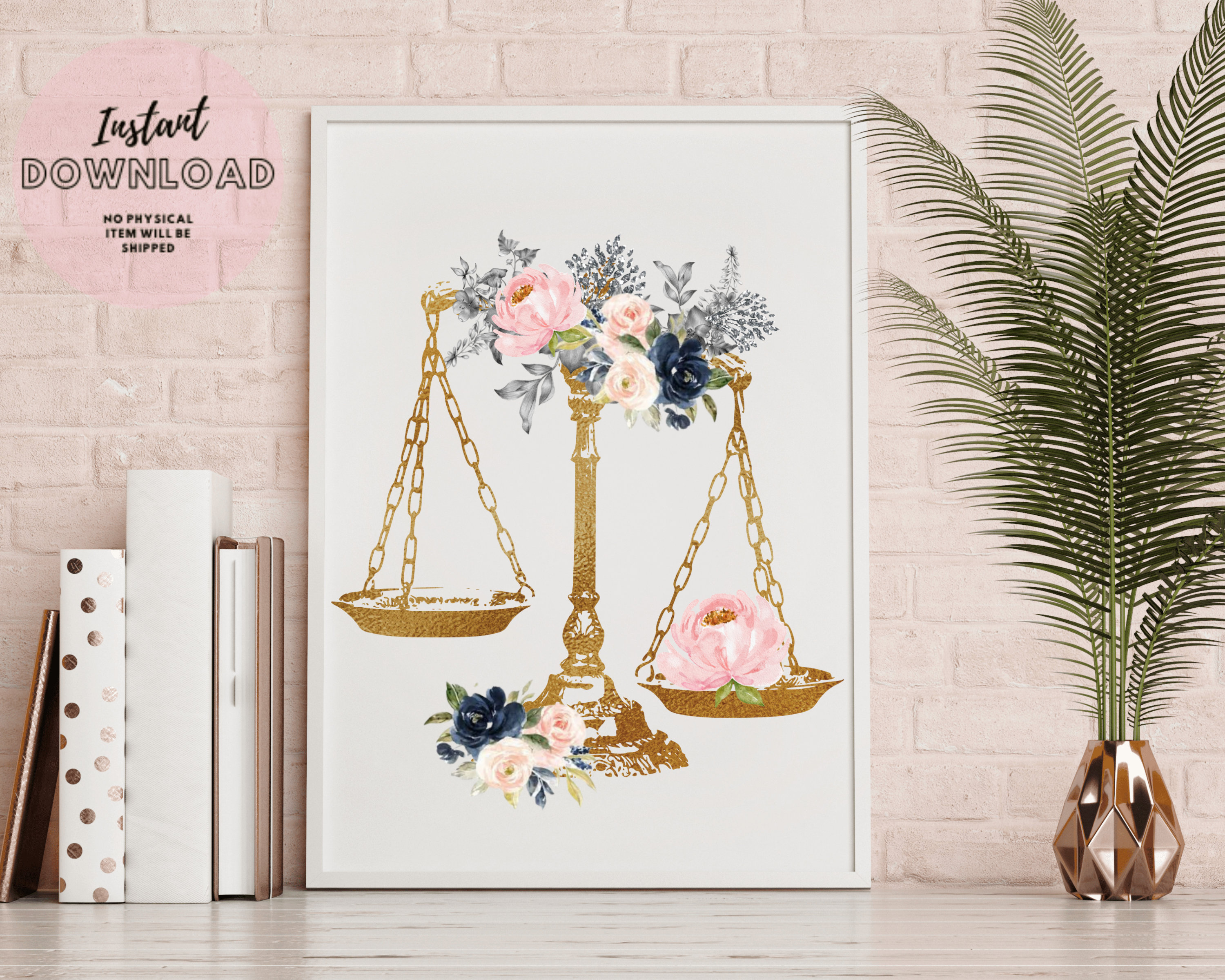 Lawyer Wall Art Set Law School Gift Attorney Scales of Justice - Etsy