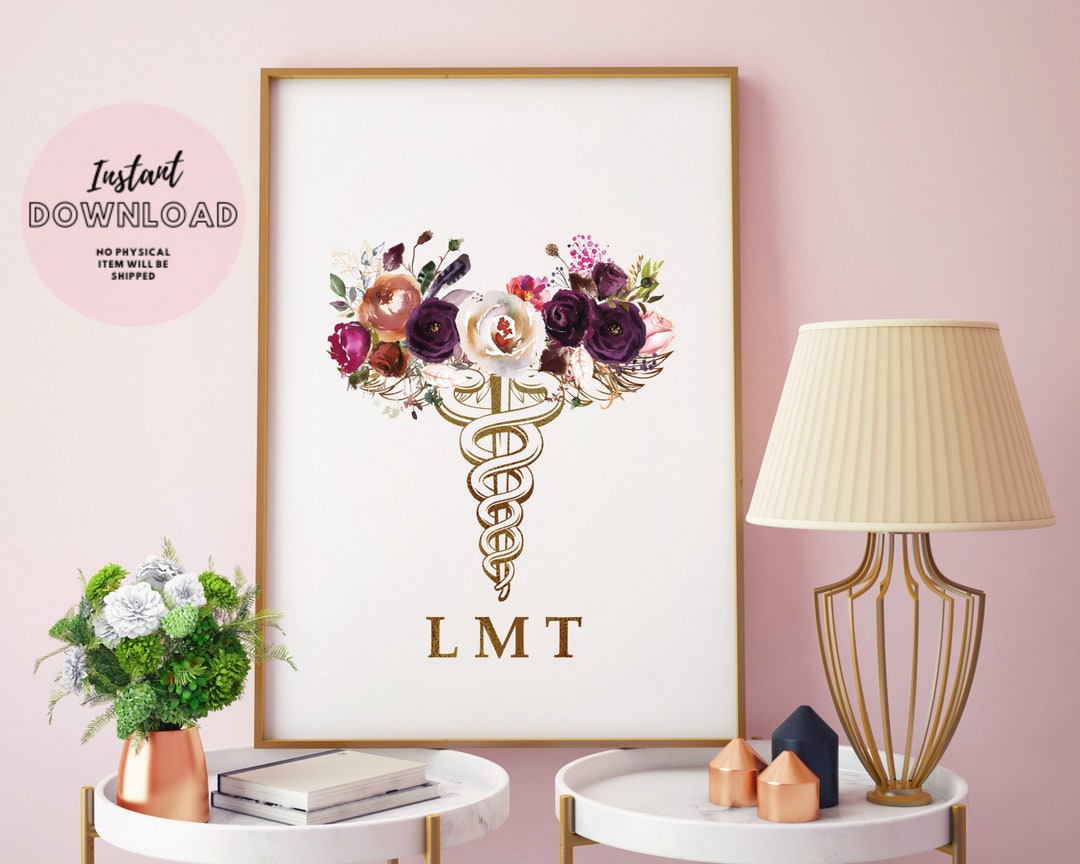 LMT License Doctor Nurse New Symbol Licensed Therapist - Etsy