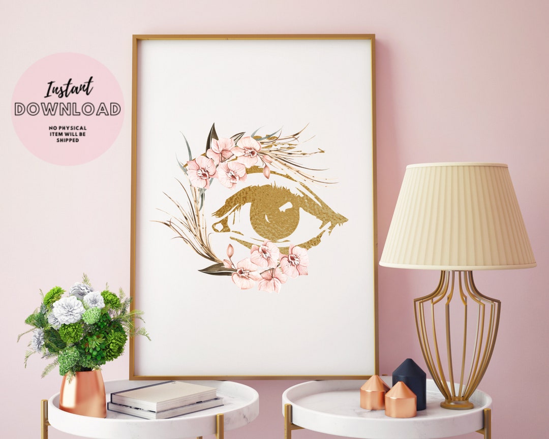 Human Eye Medical Print Anatomy Poster Optometry Decor Surgery ...