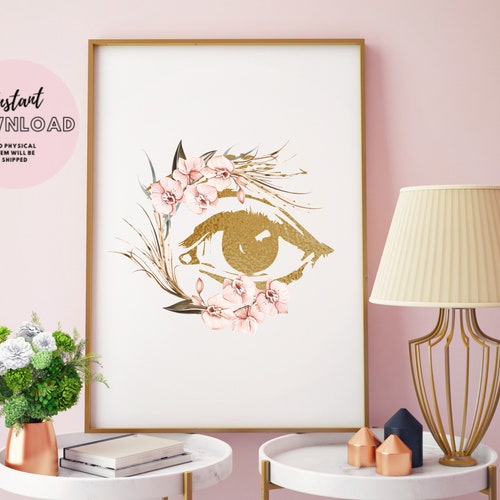 Human Eye Medical Print Anatomy Poster Optometry Decor - Etsy