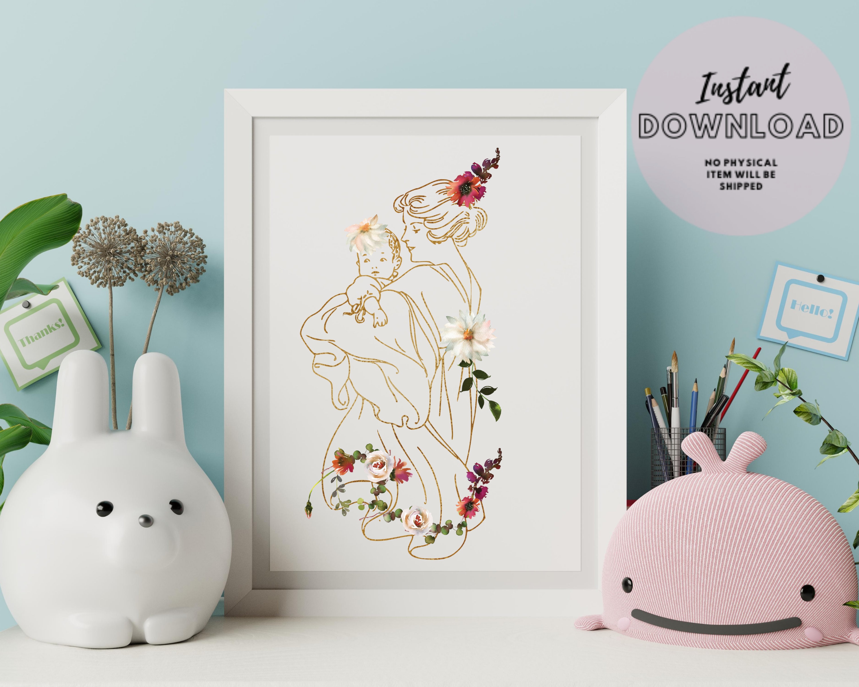 Pediatrician Office Decor Midwife Art Pediatric Nurse Practitioner ...