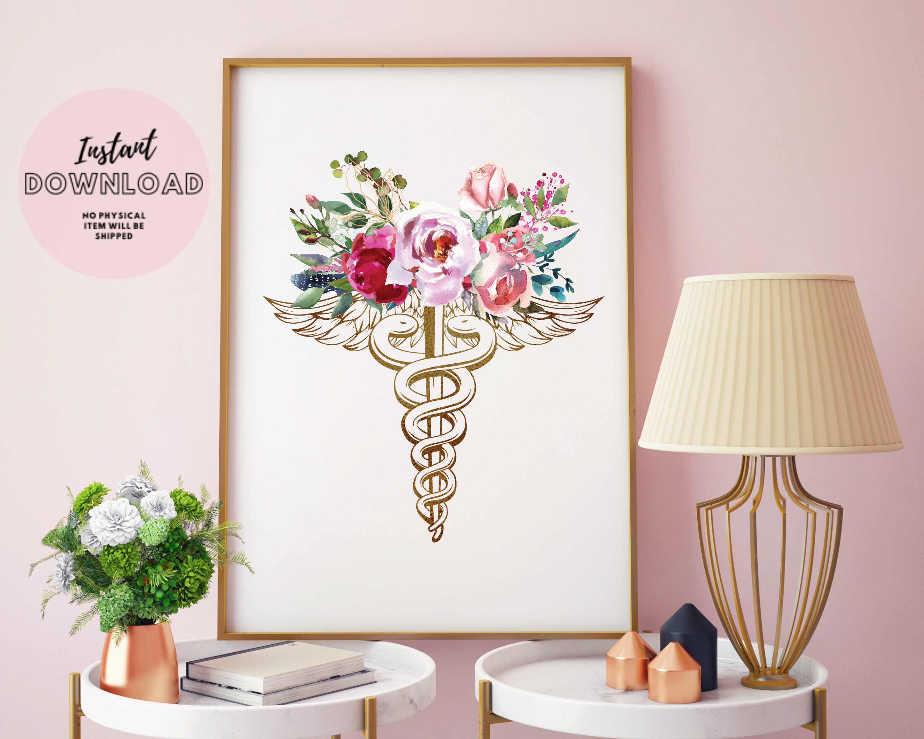 Medical Doctor Graduation Gift Printable Instant Download Nurse Office ...