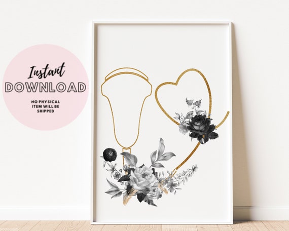 Ultrasound Technician Wall Art Printable Medical Sonography - Etsy
