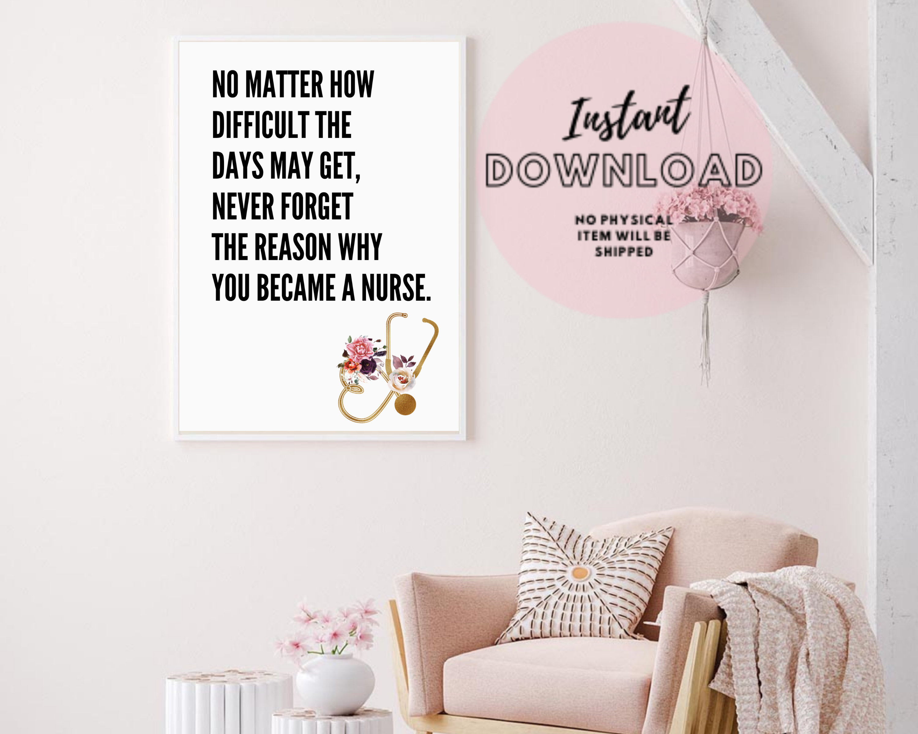 Medical Inspirational Quote Print Nurse Office Clinic Decor - Etsy