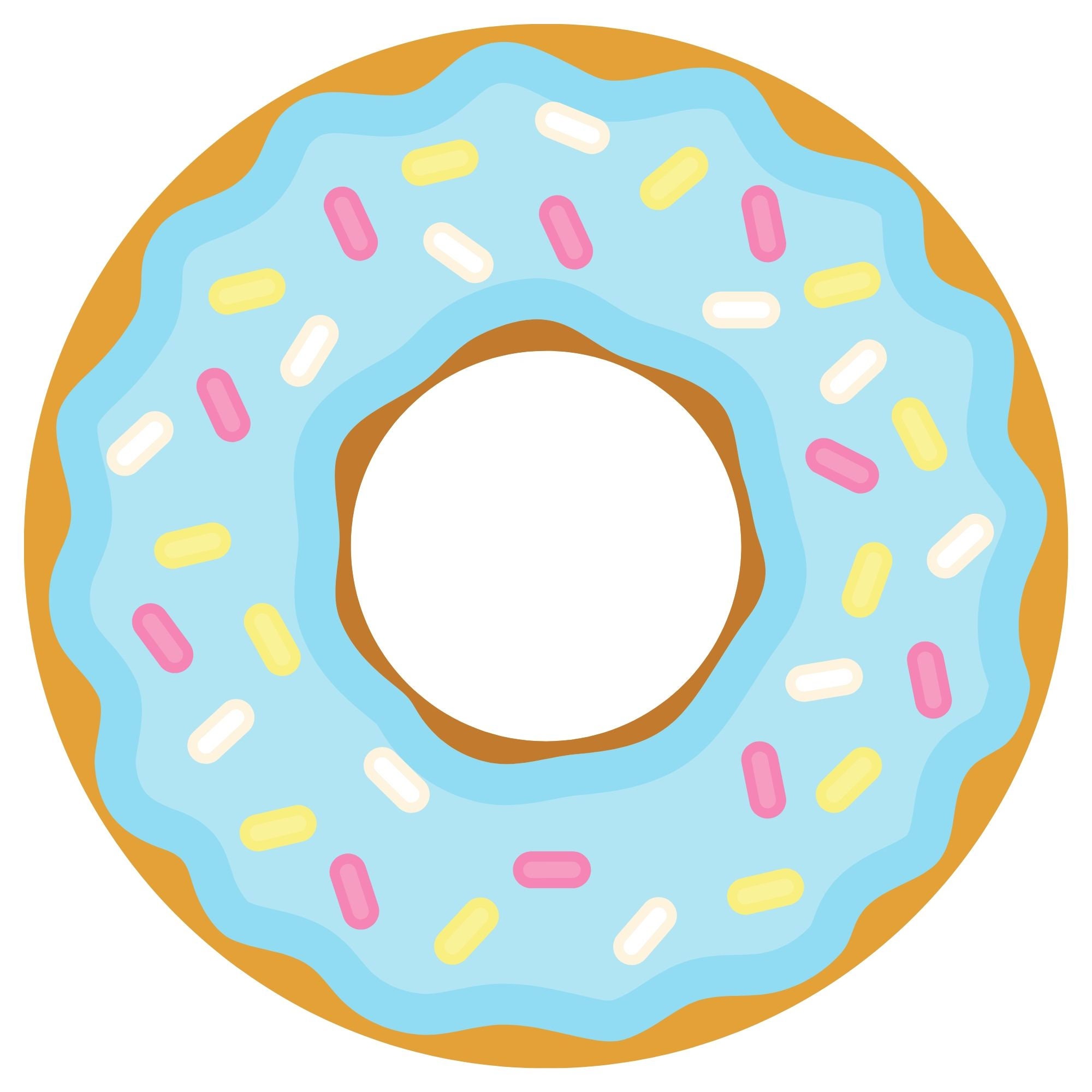 Donut SVG, Donut Cut File, Cake SVG, Invitaciones, Pegatinas, Vinilos ...